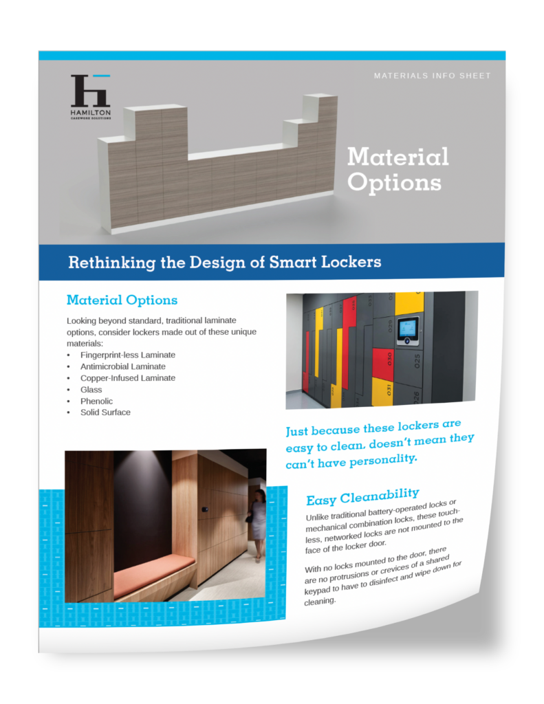 Reception Desk Casework Design - Hamilton Casework