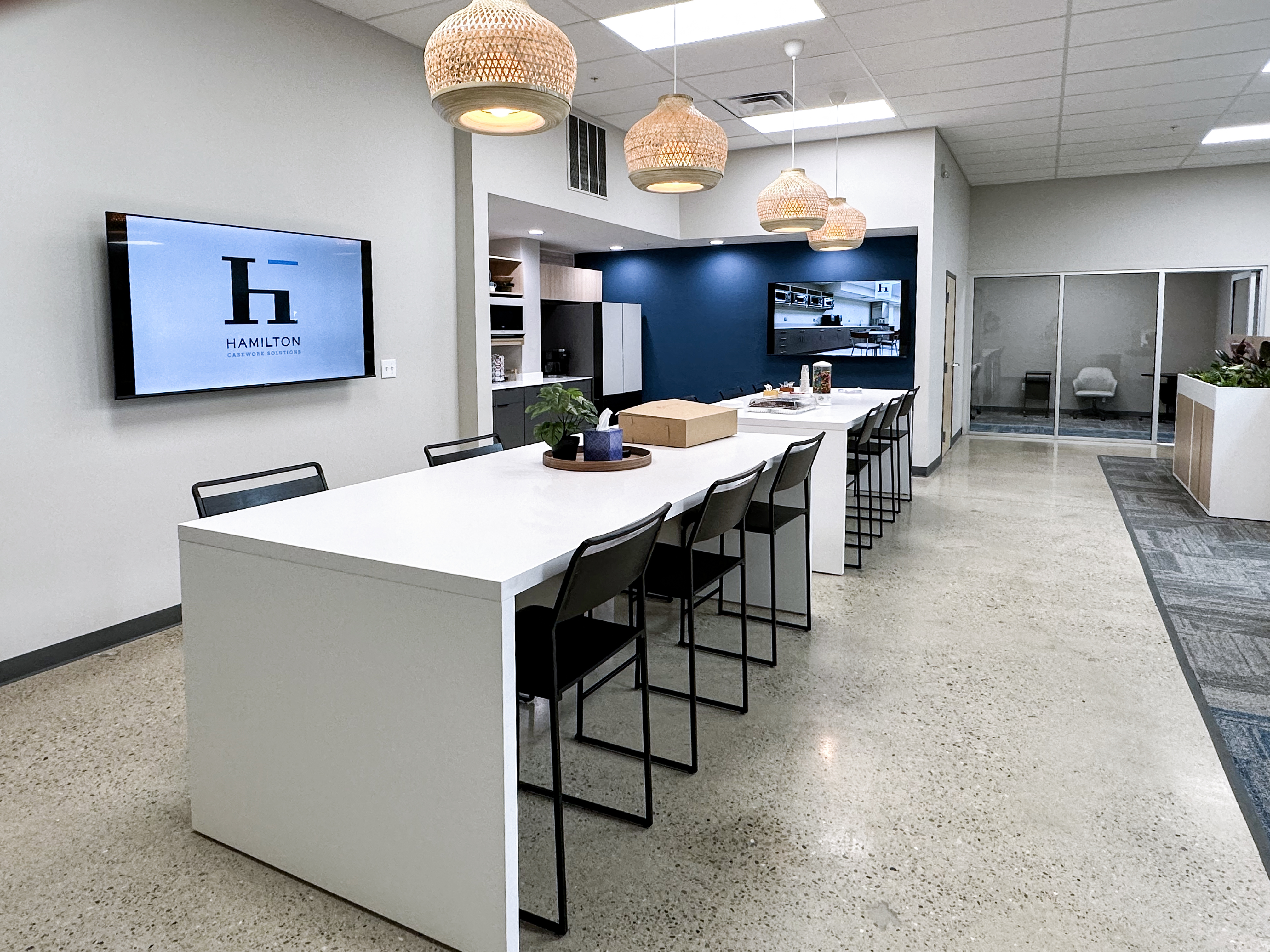 Workplace Island Gallery - Hamilton Casework